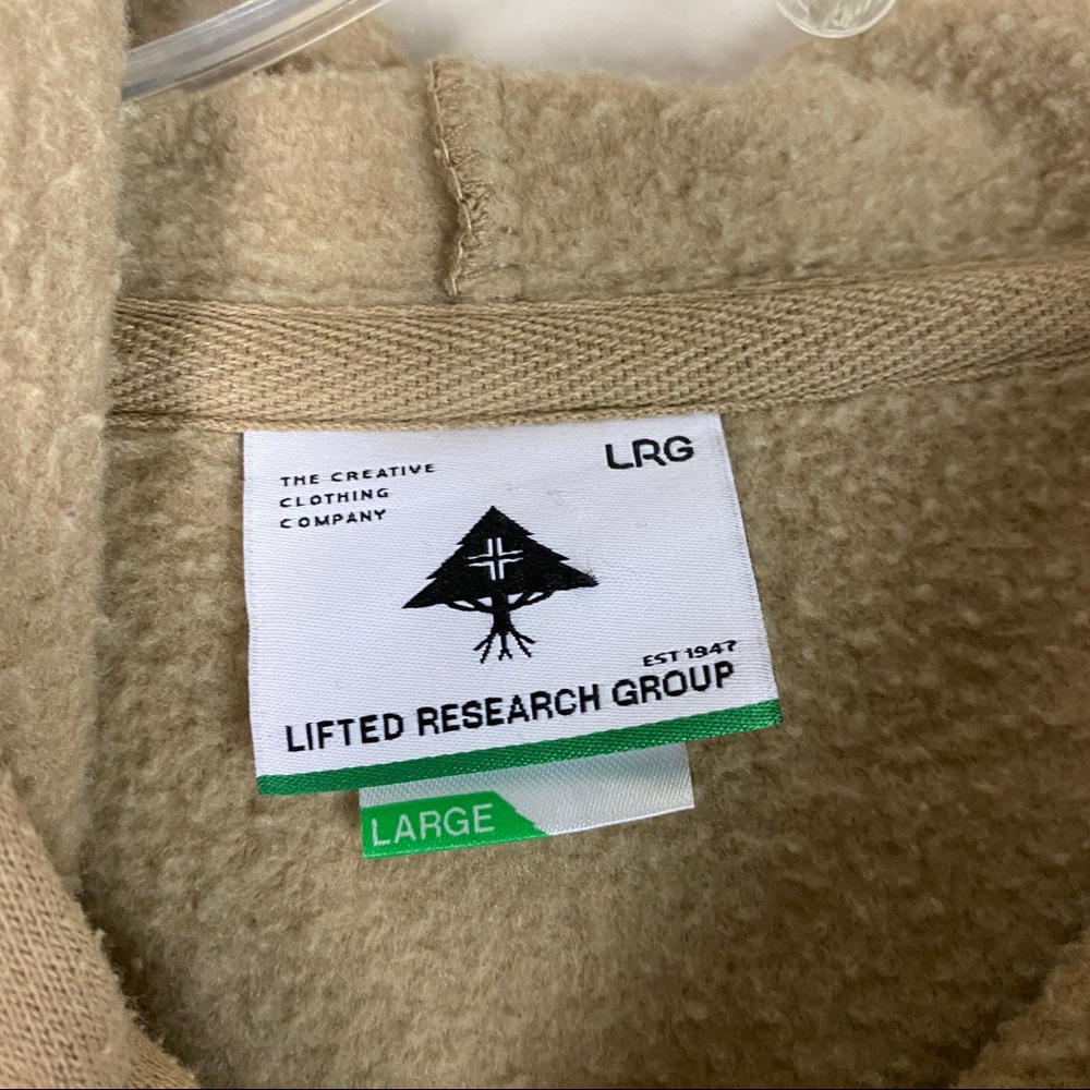 Lrg Lifted Research Group Lifted Hoodie Jacket - Gem